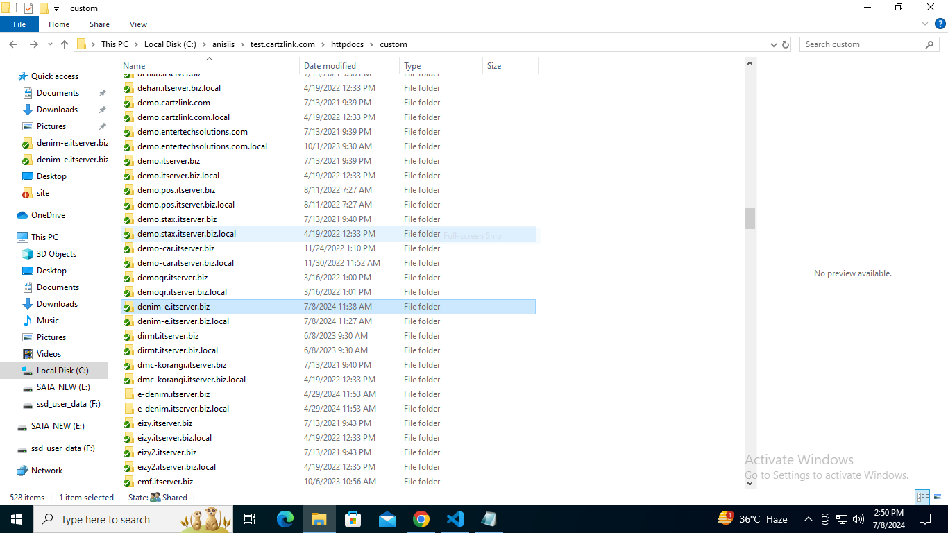 Create new Domain & new User: – Streamline Systems